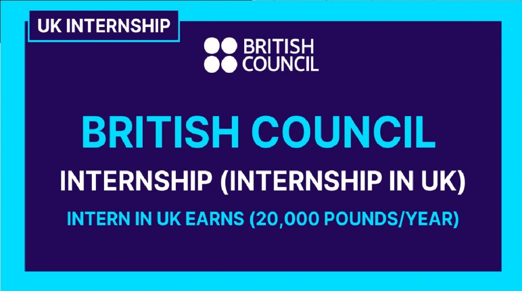 British Council Internship 2022 | Internship in UK